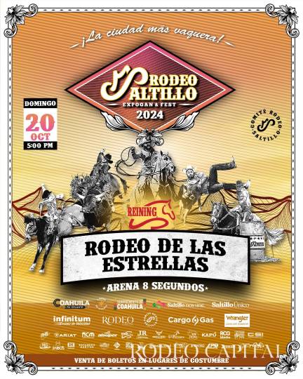 Rodeo Saltillo: conoce el programa y horarios de los tres días de acción